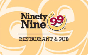 99 Restaurants Gift Cards | Plastic, eGift & Bulk Available
