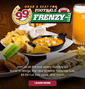 99 Restaurants: Bar Restaurant With Classic Pub Food